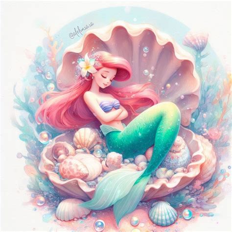 Mermaid Birthday Invitation Template Kit Girl Mermaid Birthday Party