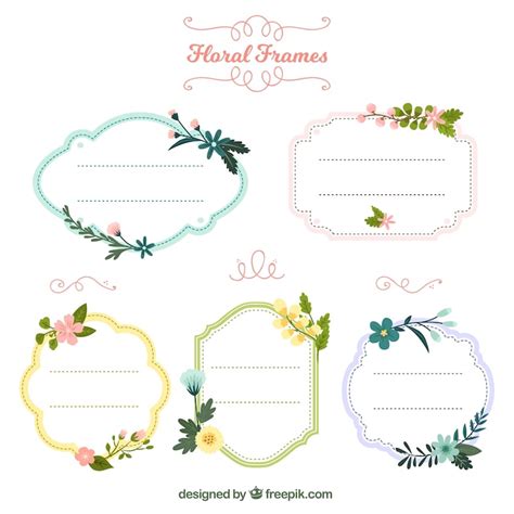 예쁜 테두리 이미지 Freepik에서 무료 다운로드