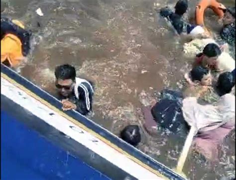 Perjalanan Kapal SB Evelyn Calisca 01 Berakhir Tenggelam Di Perairan