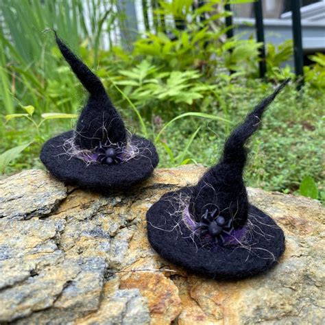 Wool Witch Hat Etsy