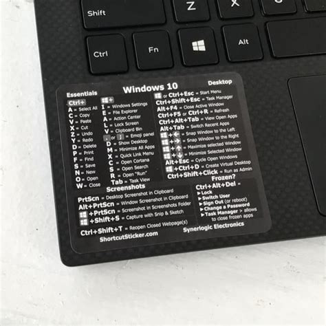 Synerlogic Windows 10 11 Reference Guide Keyboard Shortcut Etsy Artofit