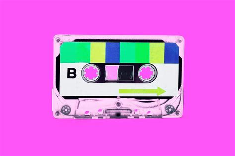 Retro Cassette Tape Collage Element Premium Psd Rawpixel