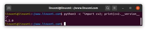 如何在ubuntu 20 04上安装opencv linux迷