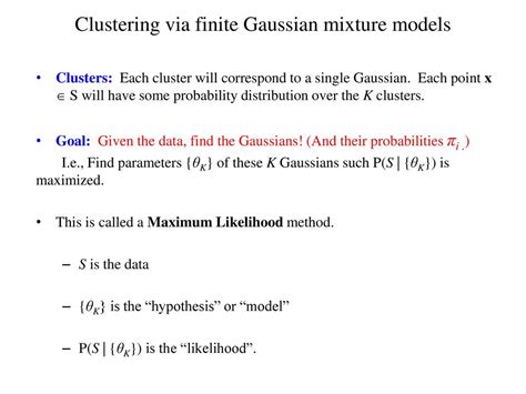 Unsupervised Learning Reading Chapter 8 From Introduction To Data Mining By Tan Steinbach And