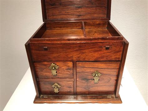 屉上加屉，插门式黄花梨官皮箱大拆解 知乎