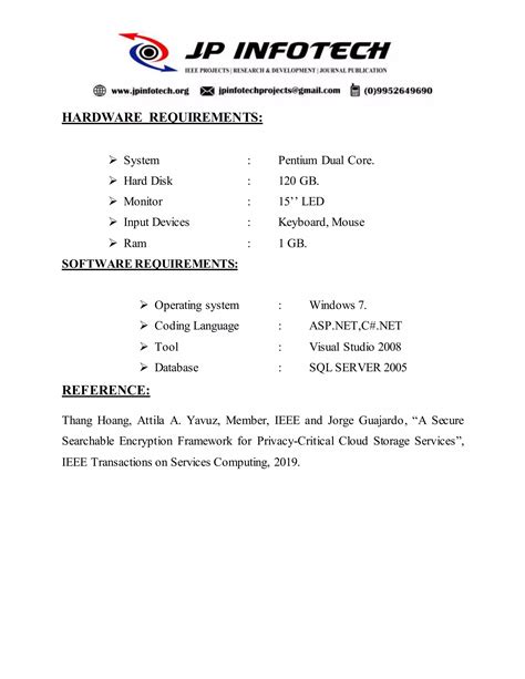 A Secure Searchable Encryption Framework For Privacy Critical Cloud Storage Services Pdf