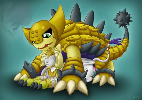Rule 34 Ankylomon Bandai Digimon Digimon Species Digimon Adventure