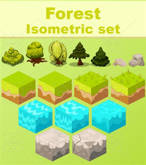 Isometric Game Asset GameDev Market