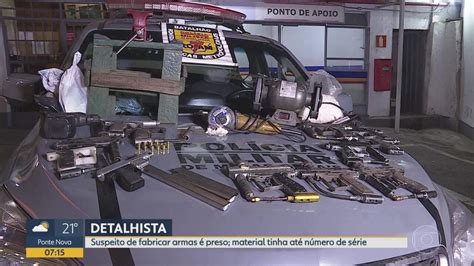 Homem Suspeito De Fabricar Armas é Preso Na Grande Bh Df2 G1