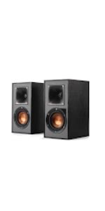 Klipsch Reference R-41PM Active Powered Speakers, Phono Input - Black ...