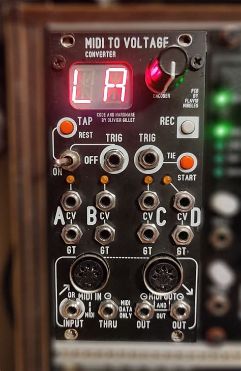 Blue Lantern Midi To Voltage Converter Enhanced Mutable Reverb