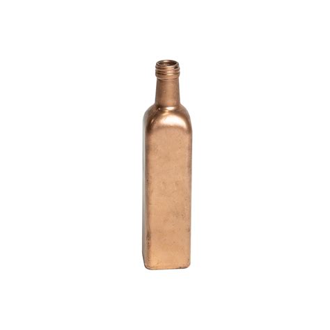 Copper Metallic Bottle Vase For Hire Ueg Event Rentals