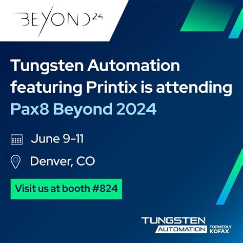 Anthony Yung On Linkedin Tungstenautomation Kofax Printix Pax8beyond Printsolutions…