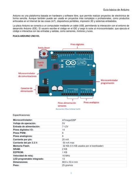 Arduino Guia Basica | Descargar gratis PDF | Arduino | Microcontrolador
