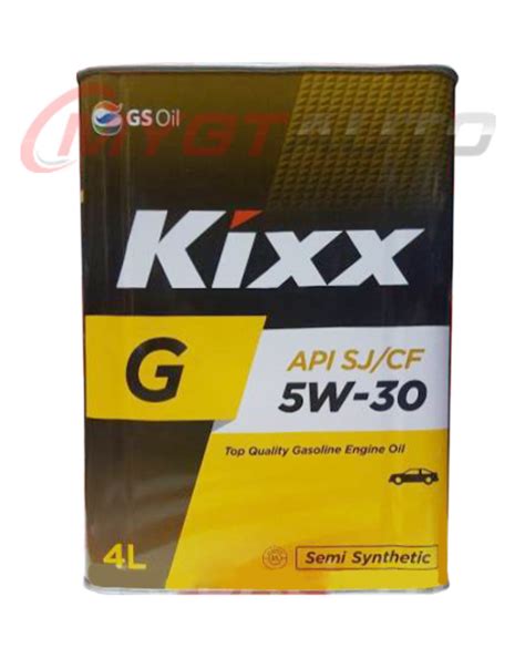 Kixx G SJ 5W-30 (Gold) 4 л - купить по низкой цене в Новосибирске и с ...