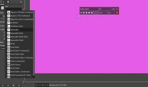 List Of Fonts In GIMP How To Add More Techies Diary