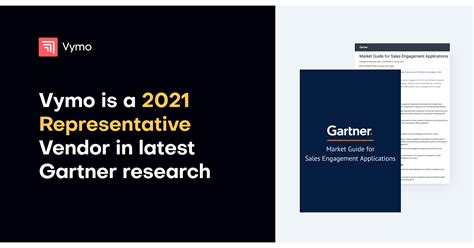Vymo Has Been Recognized By Gartner® As A Representative Vendor In 2021