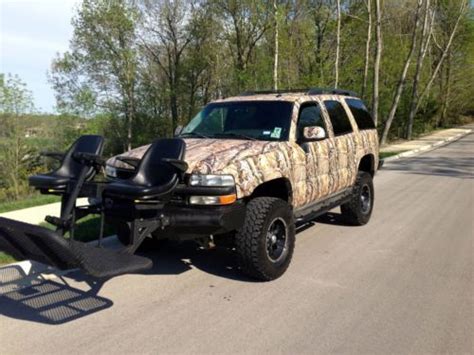 Purchase used Camouflage Chevy Tahoe - ULTIMATE Hunting Vehicle - MUST ...