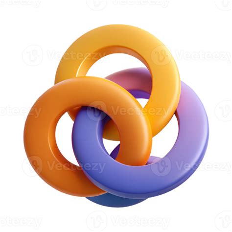 Vibrant Contemporary A Series Of Overlapping Circles With Varying Sizes And Colors Creating A