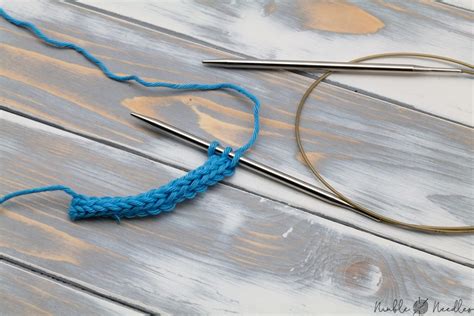 How To Knit An I Cord Step By Step Tutorial For Beginners Video