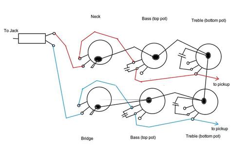 Passive Bass Guitar Wiring Diagram