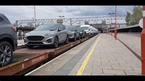 Class 66 Departs Stafford Thrash Youtube
