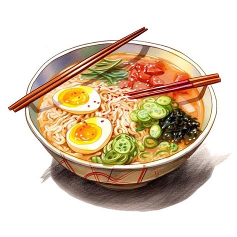 Premium Ai Image There Is A Bowl Of Ramen With Chopsticks And An Egg