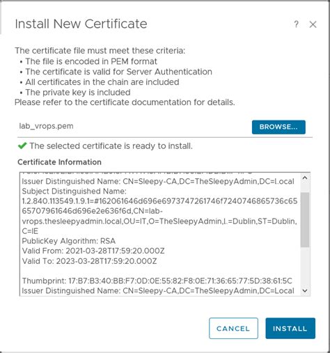 Install And Configure Vrealize Operations Manager 82 Part 7 Configure