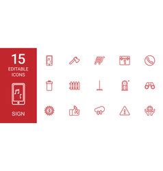 Web Button Set In Four Colours With Icons Vector Image