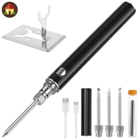 ชุดหัวแร้งเชื่อมบัดกรีไร้สาย Usb 1100mah 5v พร้อมปลายหัวแร้ง 3 ชิ้น Shoptkc8329 Shopee Thailand