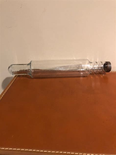 Vintage Glass Rolling Pin Etsy
