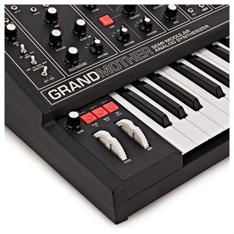 Moog Grandmother Semi Modular Analog Synthesizer Dark Series At Gear4music