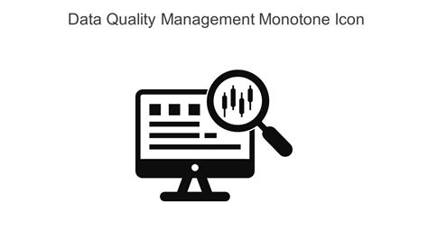 Data Quality Management Monotone Icon In Powerpoint Pptx Png And Editable Eps Format Ppt Powerpoint