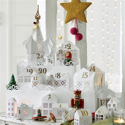DIY Un Calendrier De L Avent En Papier Marie Claire