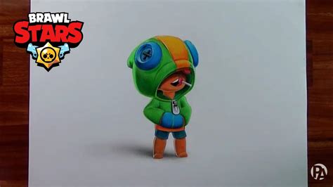 Brawl Stars How To Draw Leon