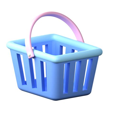 Basket 3d Icon Illustration 22603495 Png