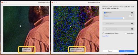 how to use the denoise filter in lightroom classic adobe product