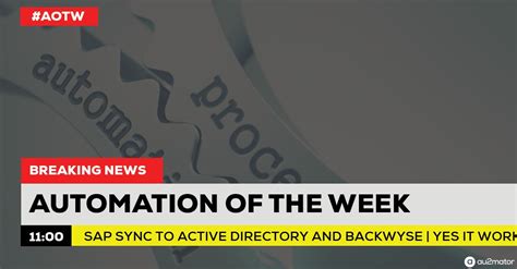 Michael Seidl On Linkedin Sap Hr Azureautomation Aotw Autoamtion