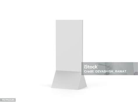 자유로운 서 있는 물결 모양 선전용 전시 판지 현대 전시 선반 마분지 팝 스탠 디 모의 3d 삽화 골진에 대한 스톡 사진 및