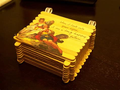Creativitylizette Diy Popsicle Stick Jewelry Box