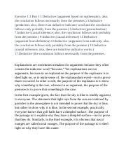 Types Of Arguments Deductive And Inductive An Introduction To Course Hero