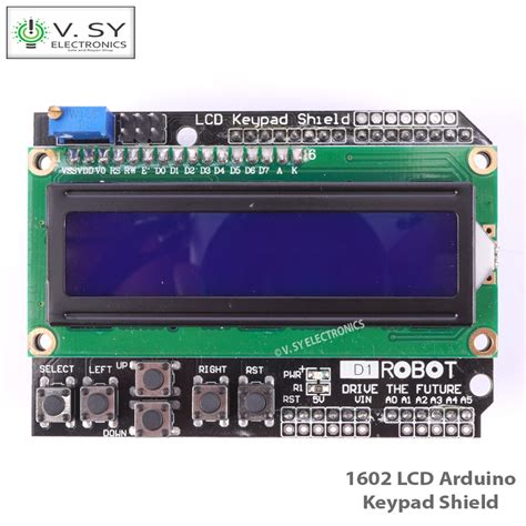 1602 16x2 Lcd Display Arduino Keypad Shield 162 Shopee Philippines