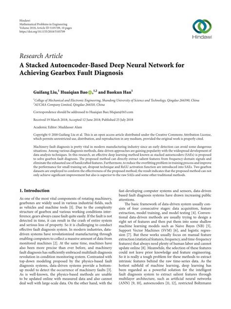 Pdf A Stacked Autoencoder Based Deep Neural Network For Downloads