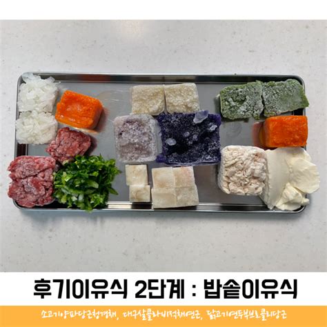 후기이유식 2단계 밥솥이유식 소고기양파당근청경채 대구살콜라비적채연근 닭고기연두부브로콜리당근진밥 네이버 블로그