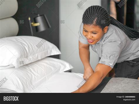 African Maid Making Image And Photo Free Trial Bigstock