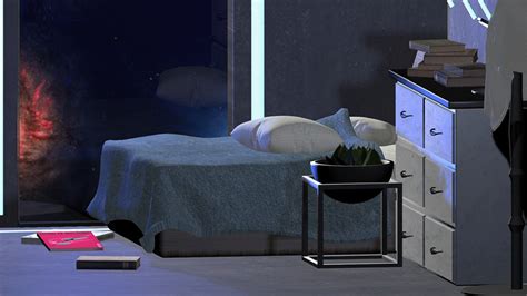 3d 가상공간 제작 ‘우주 속 내 방 On Behance