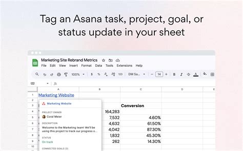 Google Sheets Asana Create Custom Reporting Asana