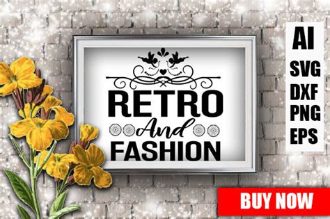 Retro And Fashion Graphic By Designpanda · Creative Fabrica