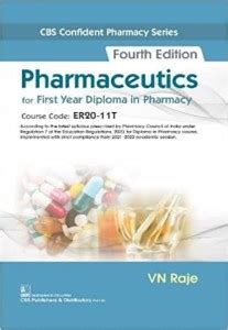 PHARMACEUTICS FOR FIRST YEAR DIPLOMA IN PHARMACY 4ED PB 2022 Buy