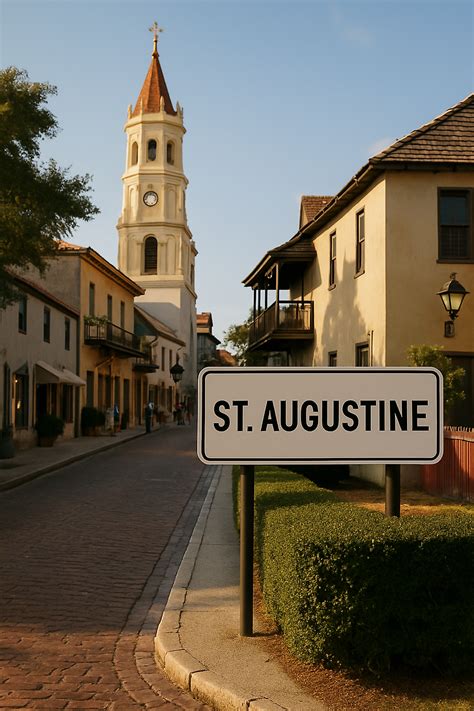 Gpt팀장과 함께 떠나는 랜선여행 미국에서 가장 오래된 도시 세인트오거스틴st Augustine